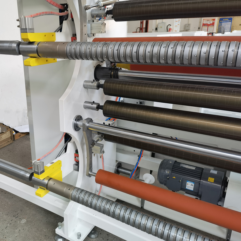 High Speed 1600mm Width Automatic Roll Slitter Rewinder Machine from ...